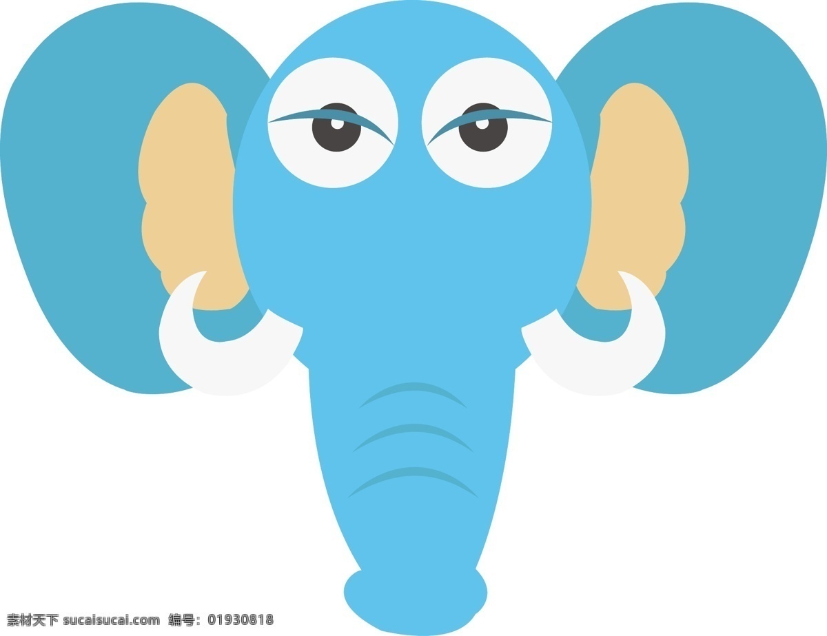 卡通大象的鼻子素材图片下载-素材编号01930818-素材天下图库