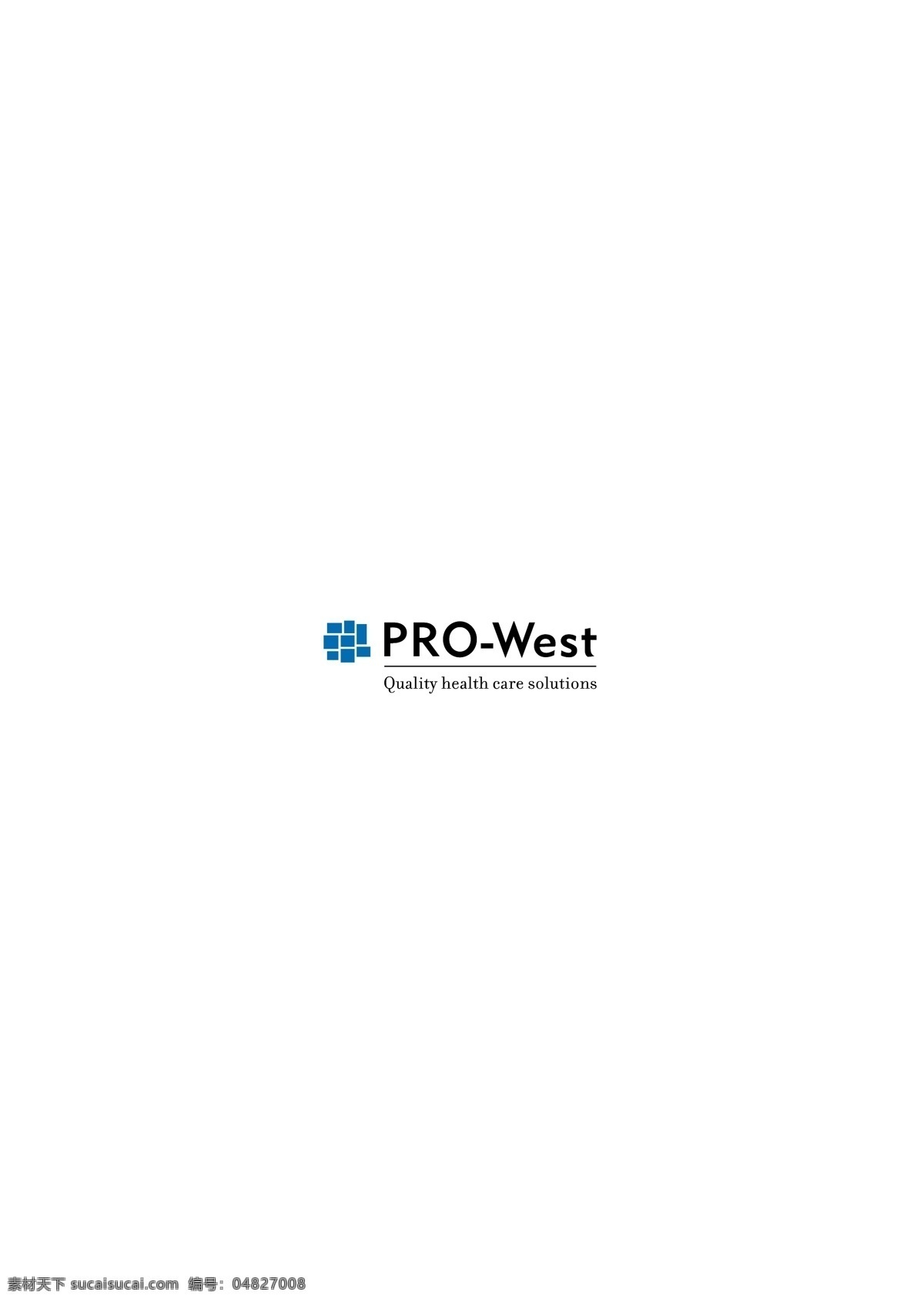 PROWestlogo设计欣赏PROWest卫生机构LOGO下载标志设计欣赏素材图片下载-素材编号04827008-素材天下图库