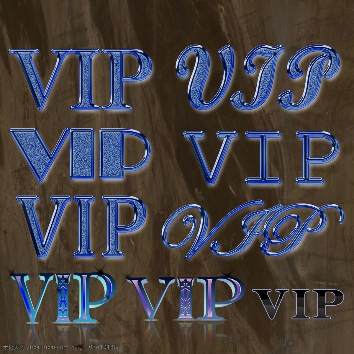 VIP字体高档渡蓝VIP字素材图片下载-素材编号07410188-素材天下图库