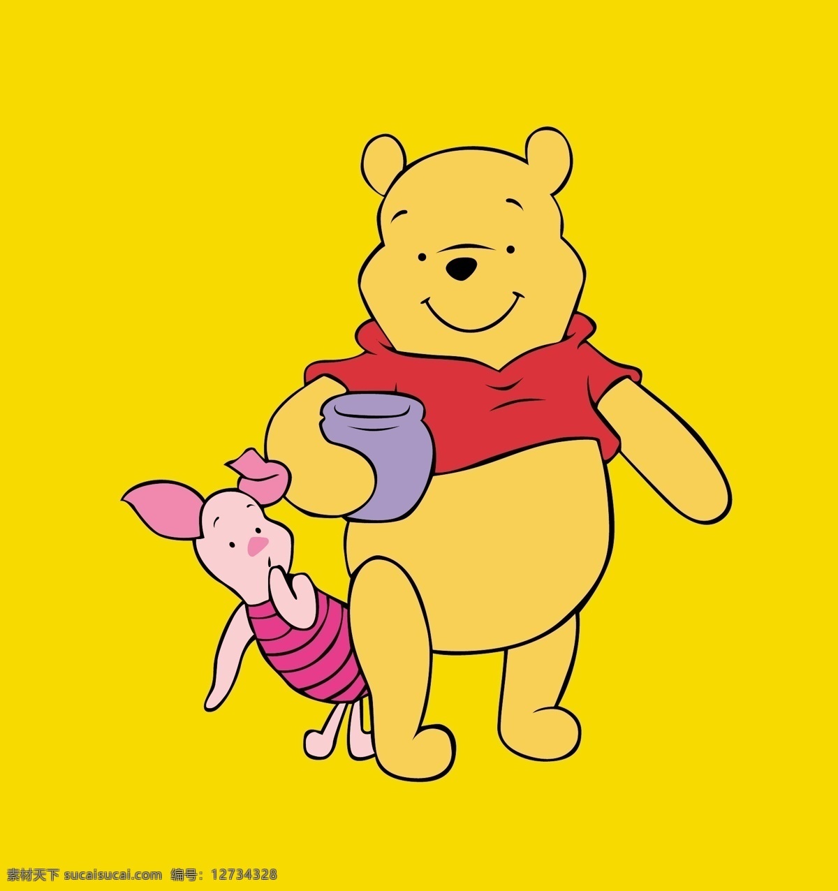 小熊维尼素材图片下载-素材编号12734328-素材天下图库