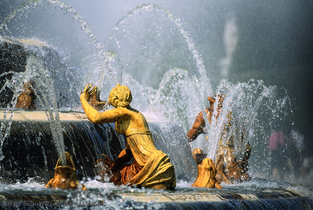 风景雕塑喷泉艺术摄影美景素材图片下载-素材编号12344568-素材天下图库